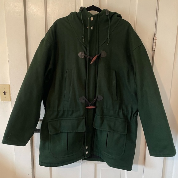 Trader Bay | Jackets & Coats | Vintage Trader Bay Mens Wool Duffle Coat ...